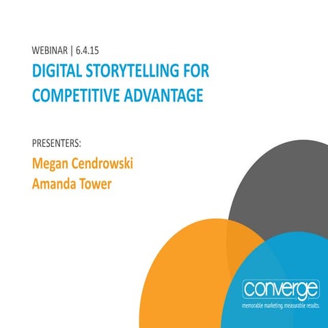Digital Storytelling Presentation | PPT