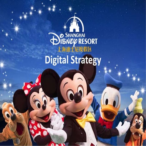 Shanghai Disney Resort Digital Strategy | PPTX