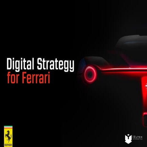 Digital strategy ferarri | PPT