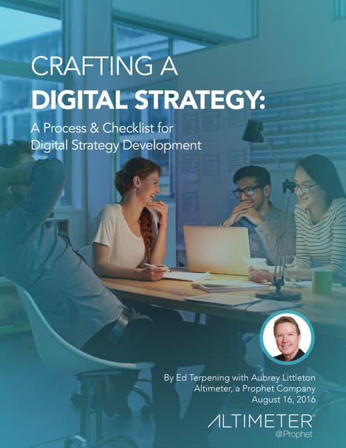 Digital Transformation Strategy: Framework & Tools | PDF