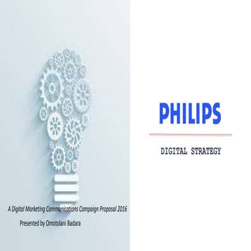 Philips West Africa Digital Strategy | PPT