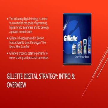Gillette #MyRoleModel Campaign presentation | PPTX