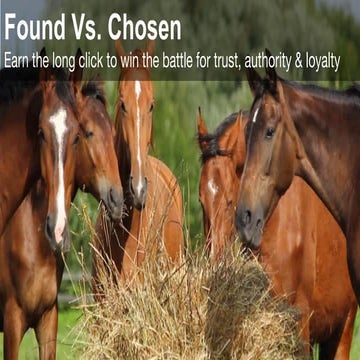 Found Vs. Chosen: Earn the Long Click to Win the Battle for Trust ...