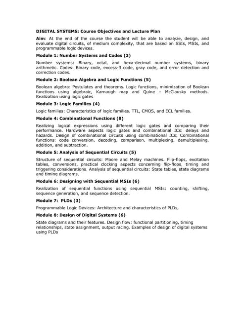 CS3351 digital principles and computer organization | PPTX