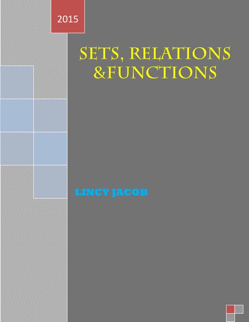 Mathematics class XI SETS | PPTX