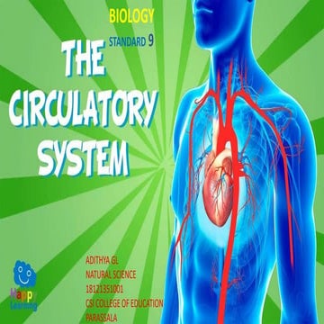 Class 11 project biology prect topic body fluid and circulation | PPTX
