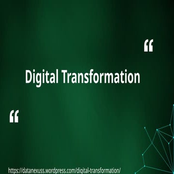 Embracing the Future: Navigating the Path of Digital Transformation | PPTX