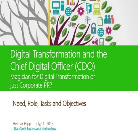 The Chief Digital Officer (CDO) - The New Business Transformation ...