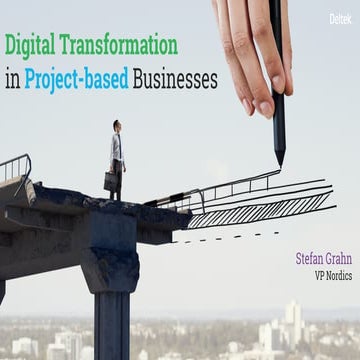 Digital Transformation in Project-based businesses | PPT