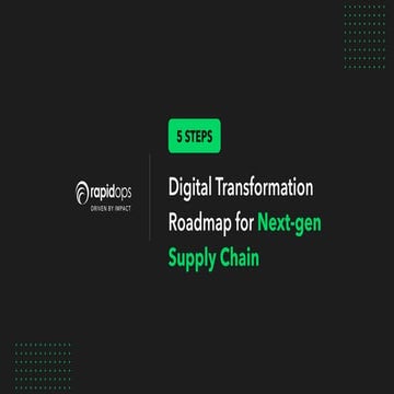 Digital transformation roadmap | PDF