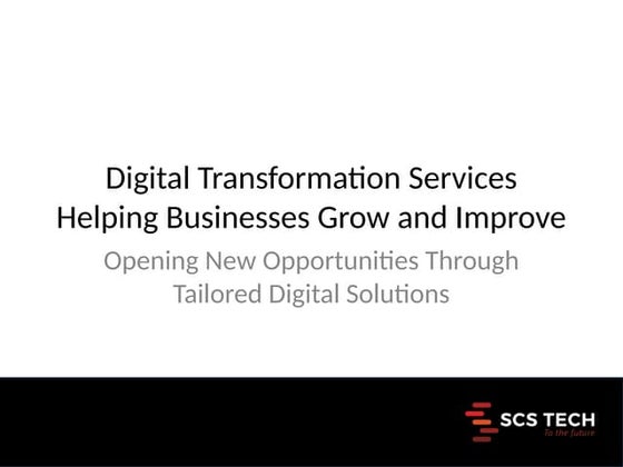 Digitalization | PPTX