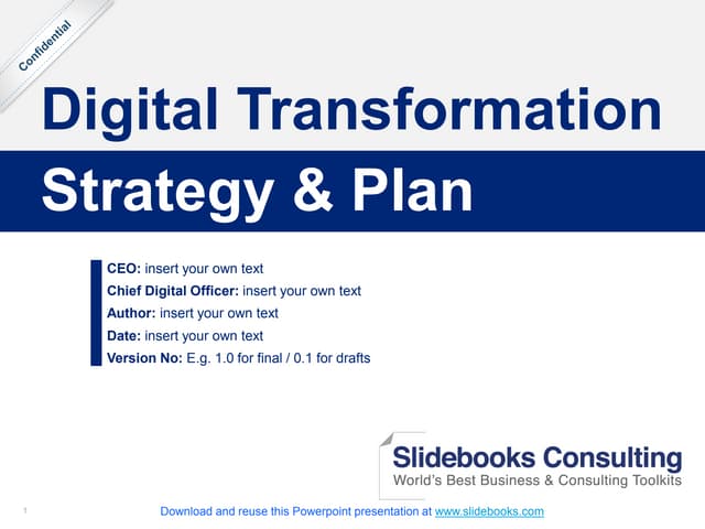Business Strategy Presentation Template 2023 - By ex-Mckinsey and BCG consultants | PDF