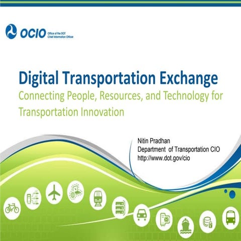 Digital Transportation Exchange (DTE) Presentation | PPT