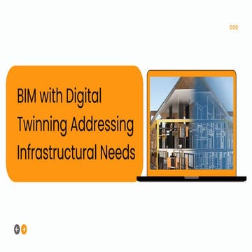 BIM Empowering Infrastructure with Digital Twinning | PPTX