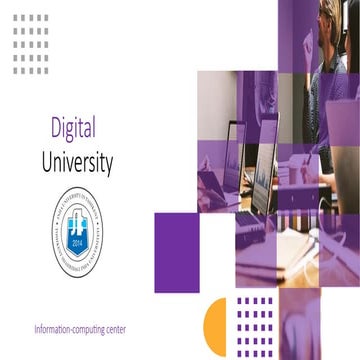 The Presentation about Digital Universities | PPTX