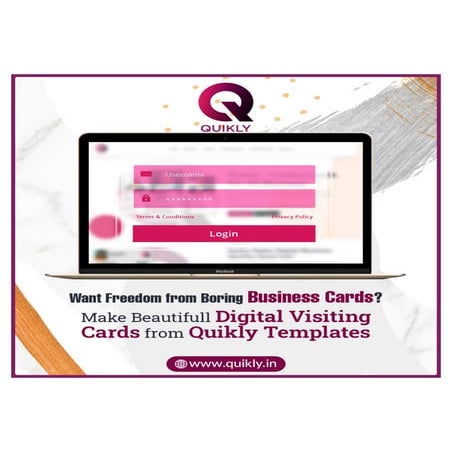 Digital visiting card | PDF