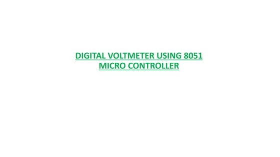 interfacing of temperature sensor LM 35 with 8051.pdf | Science