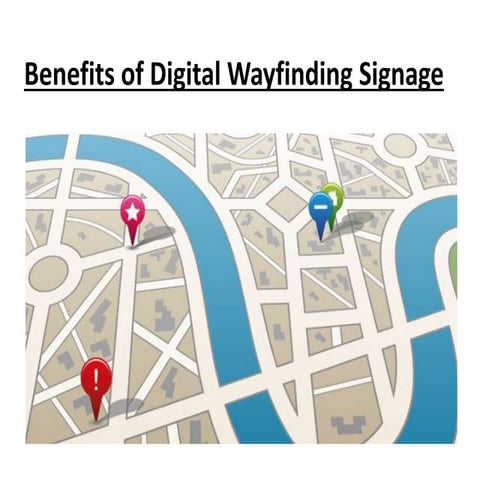 Digital wayfinding signage benefits | PPT