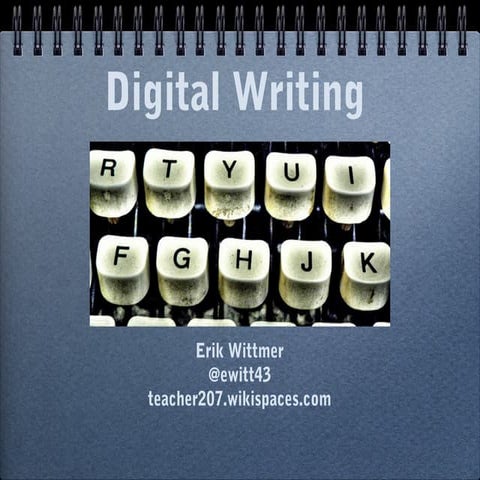 Digital writing | PPT