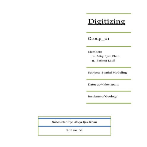 Digitizing | PDF