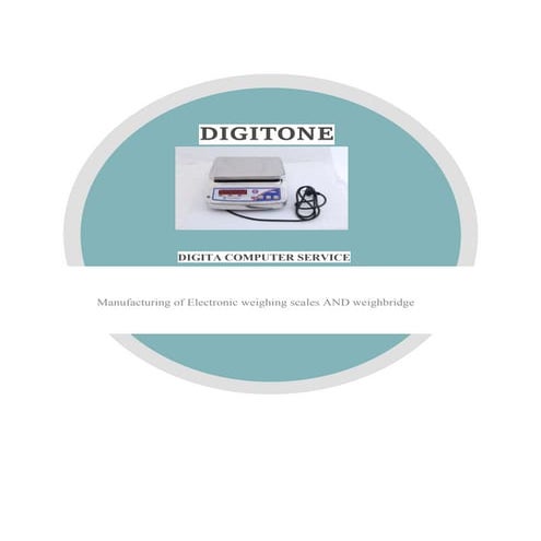 Weighing Machines | PDF