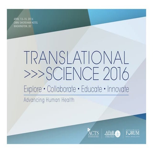 Are we ready for disruption in Translational Research through Digital ...