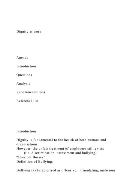 Workplace Bullying- A Case for Business Leaders Workplace bullying is.docx