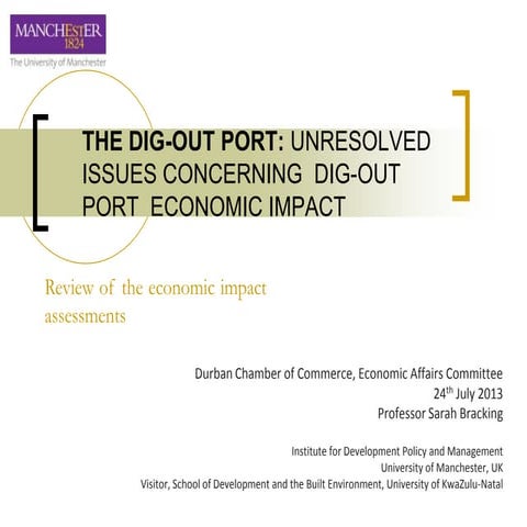 Dig out port presentation | PPT