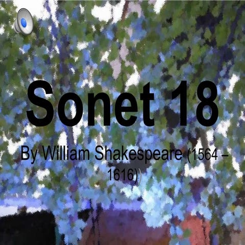 Sonnet 18