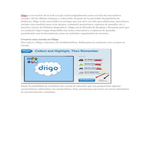 tutorial sobre Diigo | PDF