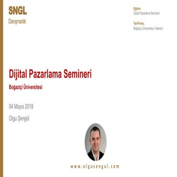 Dijital Pazarlama Eğitimi | PDF