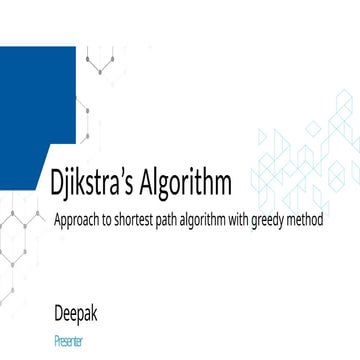 Dijkstra shortest path in environment before We use it.pptx