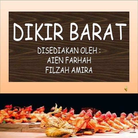 Dikir Barat | PPTX