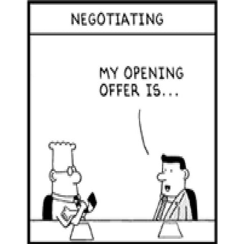 Dilbert Ruins The Negotiation | PPT