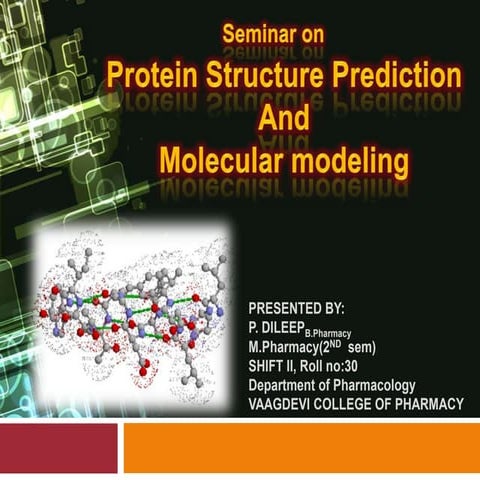protein sturcture prediction and molecular modelling | PPT