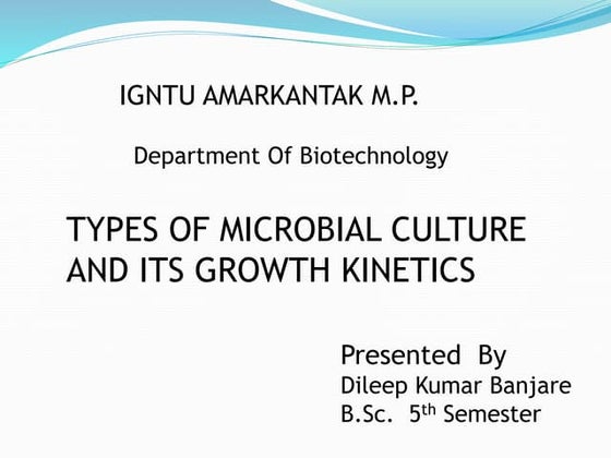 Growth kinetics | PPTX | Chemistry | Science