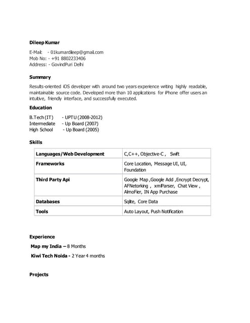 Senthil Resume | PDF | Computer Software and Applications | Computing