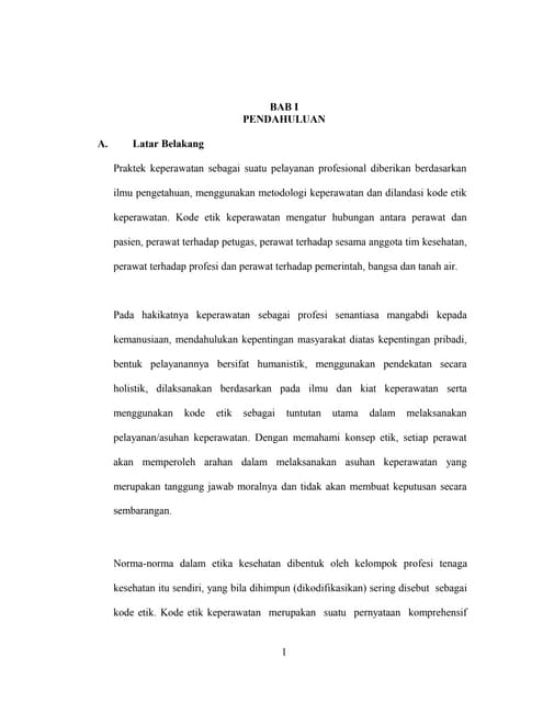 Dilema etik keperawatan & model pemecahan masalah | DOCX