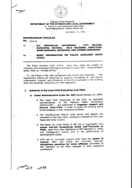 BPAT Training Program of Instruction | DOCX