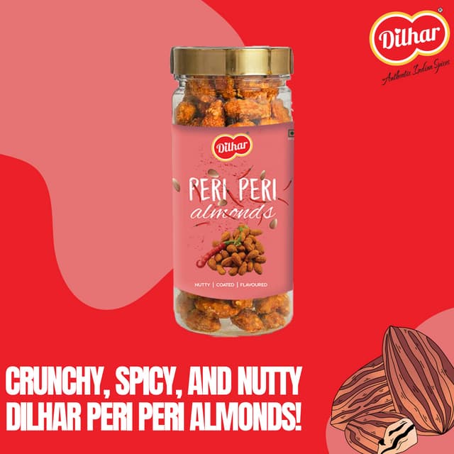 Find a burst of bold flavors with our Dilhar Peri Peri Almonds. | PDF