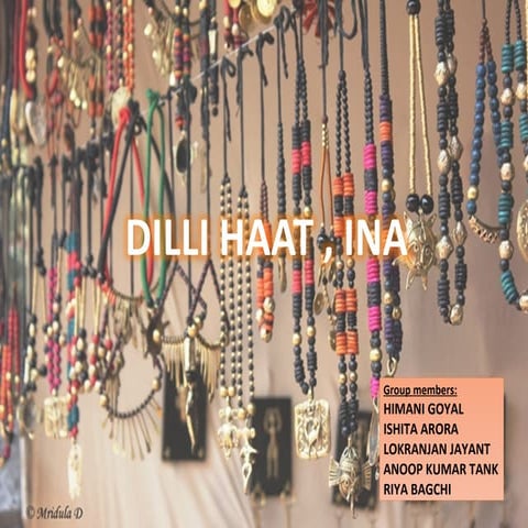 Dilli haat | PPT