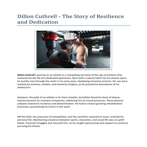 Dillon Cuthrell - The Story of Resilience and Dedication.pdf