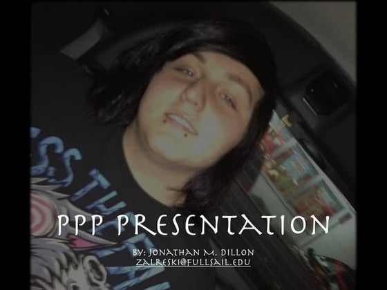 Jonathan Dillon presentations