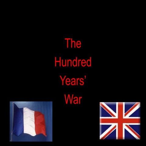 Student Work Sample: The Hundred Years War | PPTX