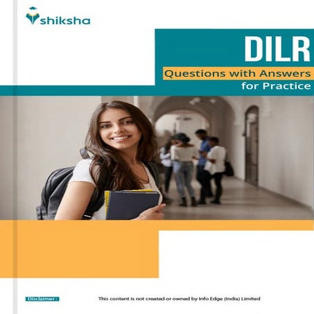DILR Math.pdf | Educational Assessment | Education