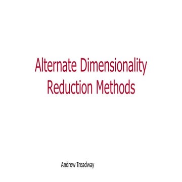 Dimensionality Reduction Meetup Presentation.pptx