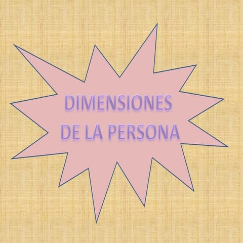 Dimension de la persona | PPT