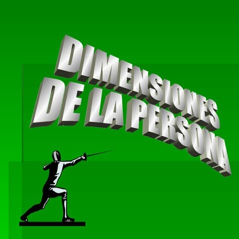Dimensiones De La Persona | PPT