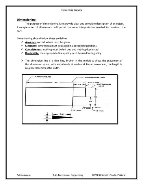 Dimensioning Pdf