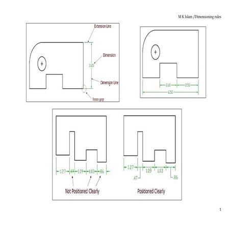 Introduction to Engineering Drawing 2(Dimension errors) | PDF